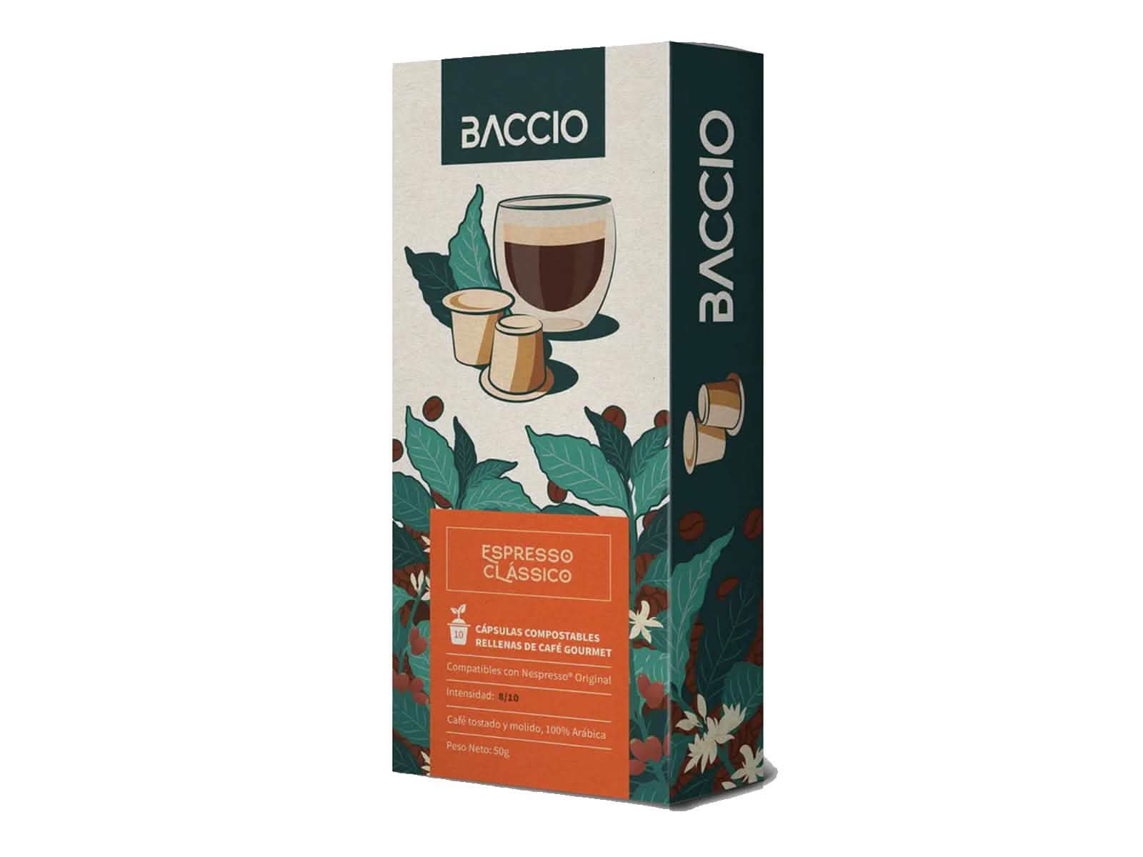 Capsulas de Cafe Classico Baccio | Colineal Ecuador | SKU: JUL8433840428550