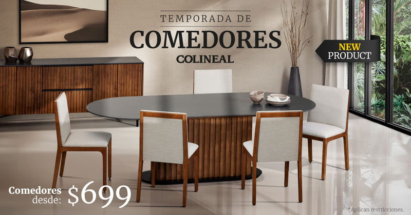 Venta de Temporada de Comedores | Muebles, colchones y accesorios Colineal